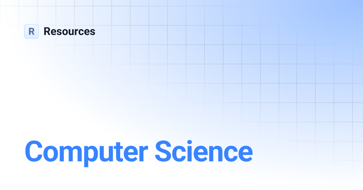 Computer Science | Resources